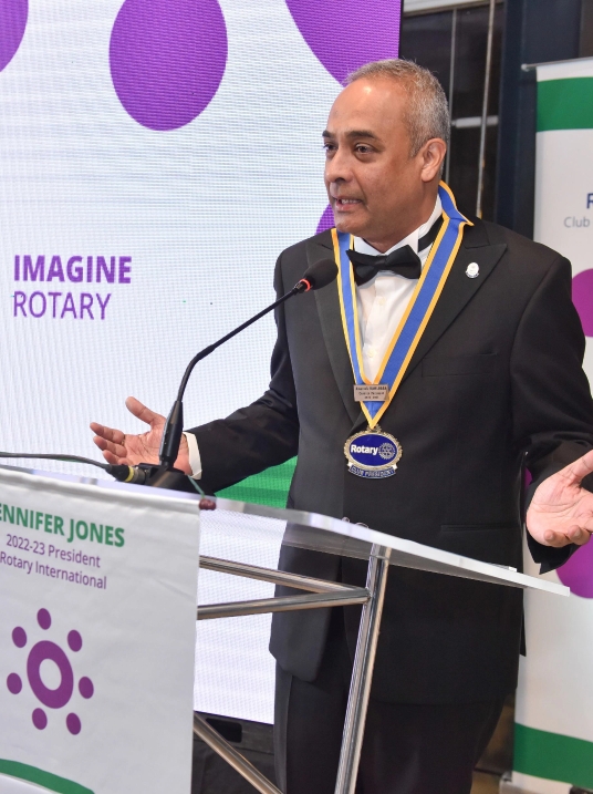 President Message – Rotary Club of Bagatelle